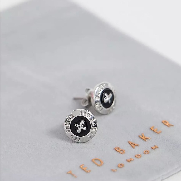 Ted Baker | Jewelry | Ted Baker Button Eariings | Poshmark